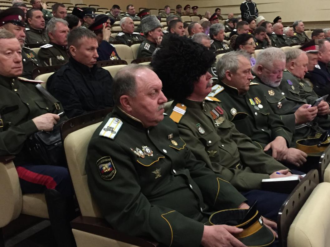 Imperial Russia: The big circle of the Union of Cossacks of Russia was ...