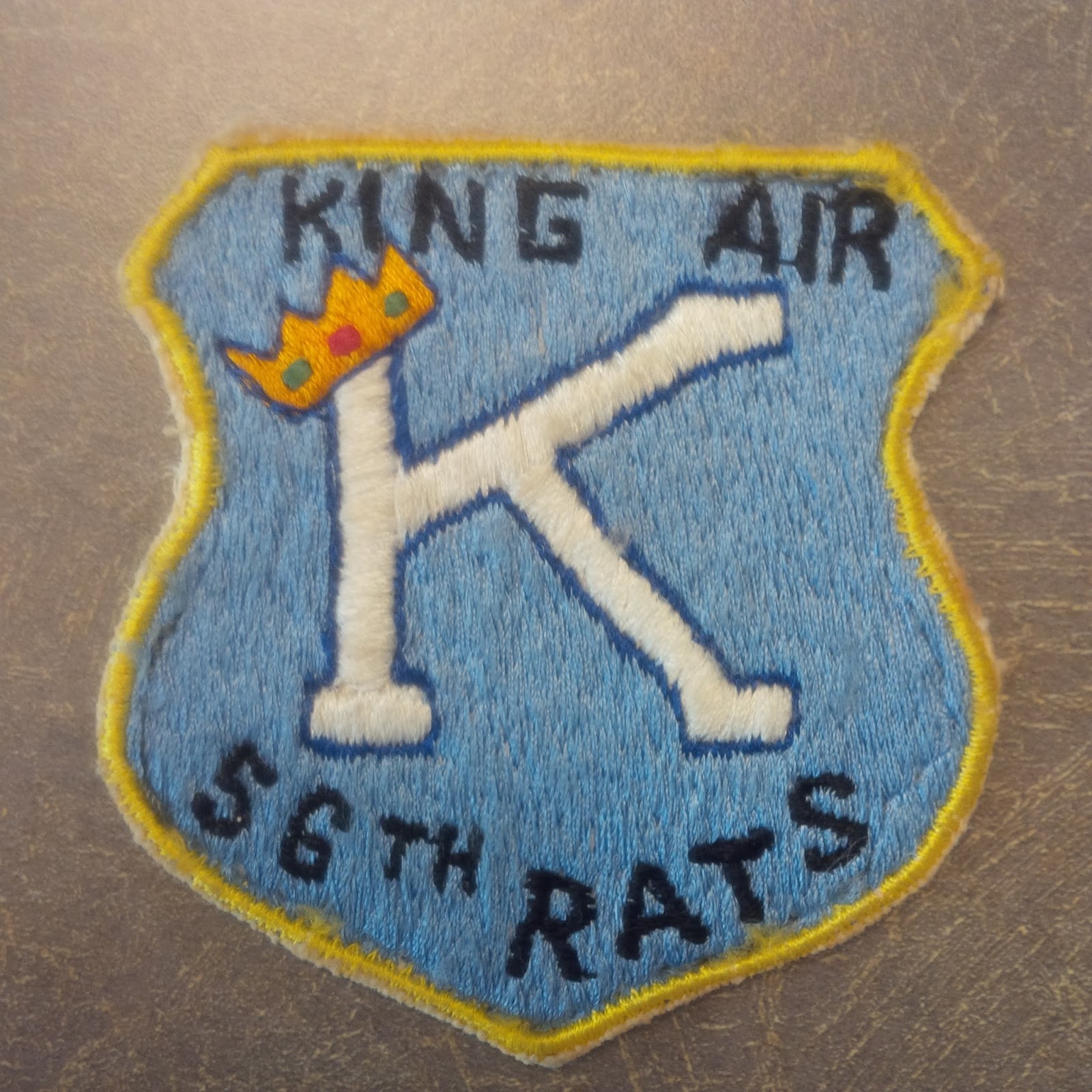 THE USAF RESCUE COLLECTION: USAF 56th RATS / King Air Patch