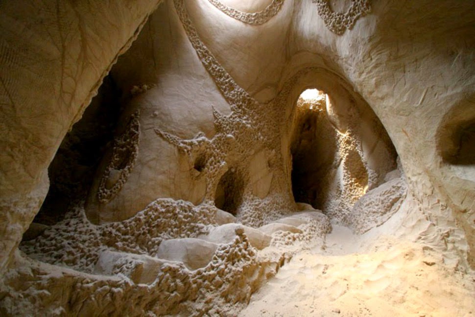 World Of Technology: Man Spends 25 Years Hand-Digging Beautiful Caves ...
