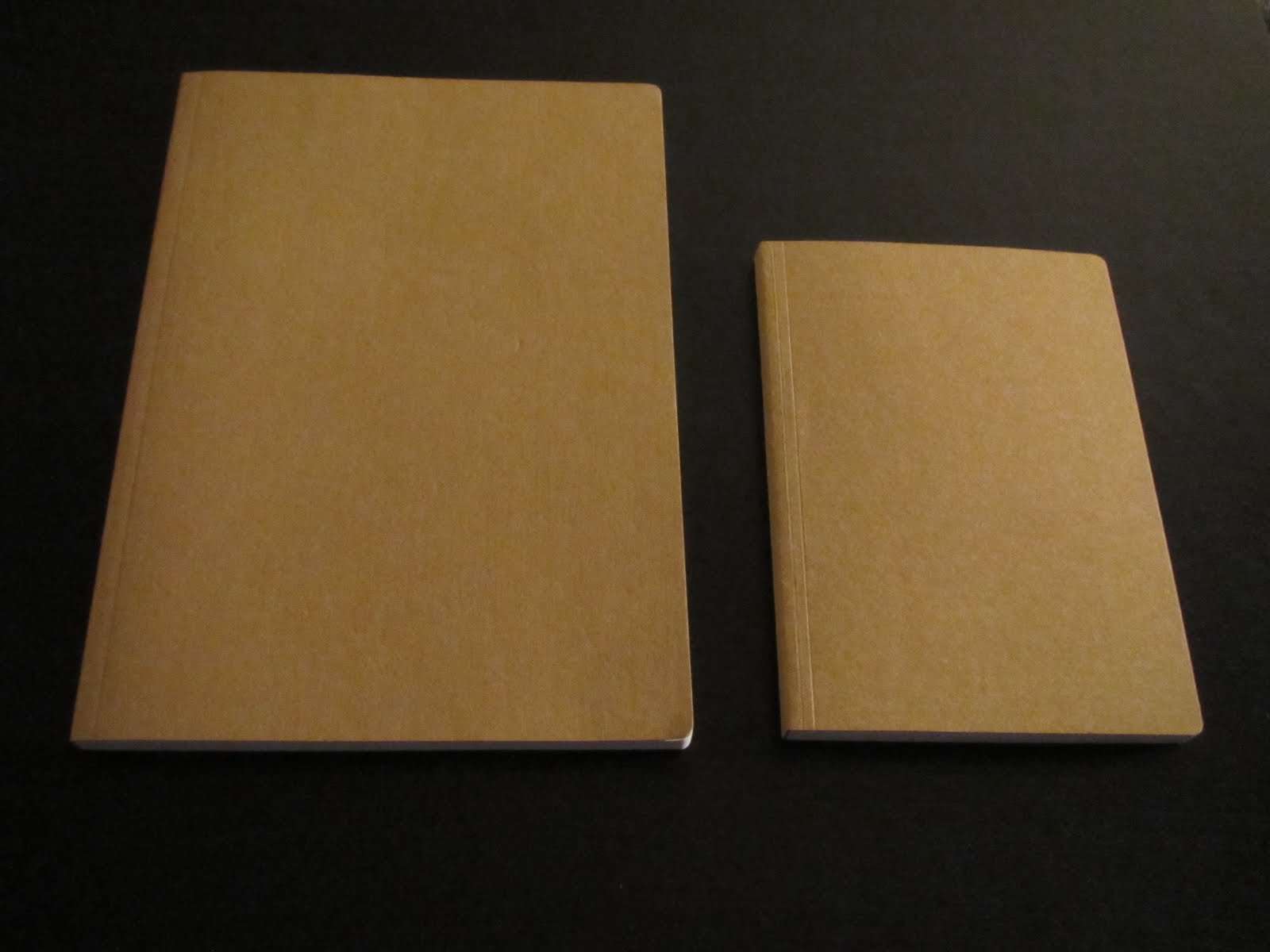 Pen and Paper Hoarder: Muji Denim Tag Plain Notebook
