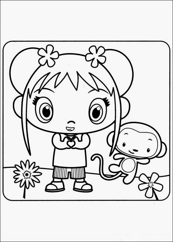 Desenhos Ni Hau Kai Lan para Colorir e Imprimir – Dibujos para colorear ...