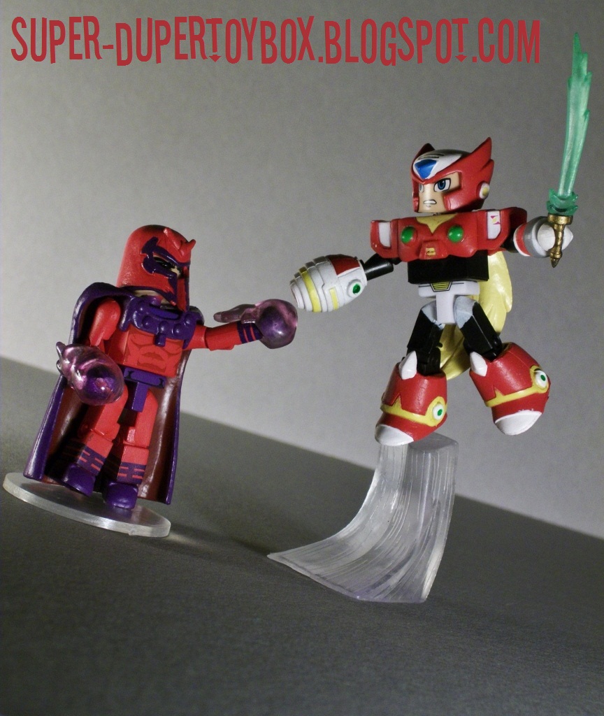 Super-DuperToyBox: Marvel Vs. Capcom Minimates: Wolverine/Viewtiful Joe ...