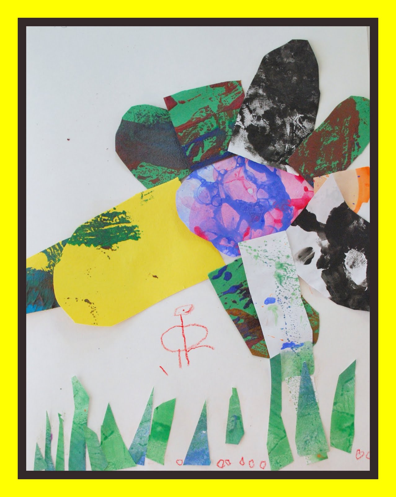 Art With Aubrey: Eric Carle Collage