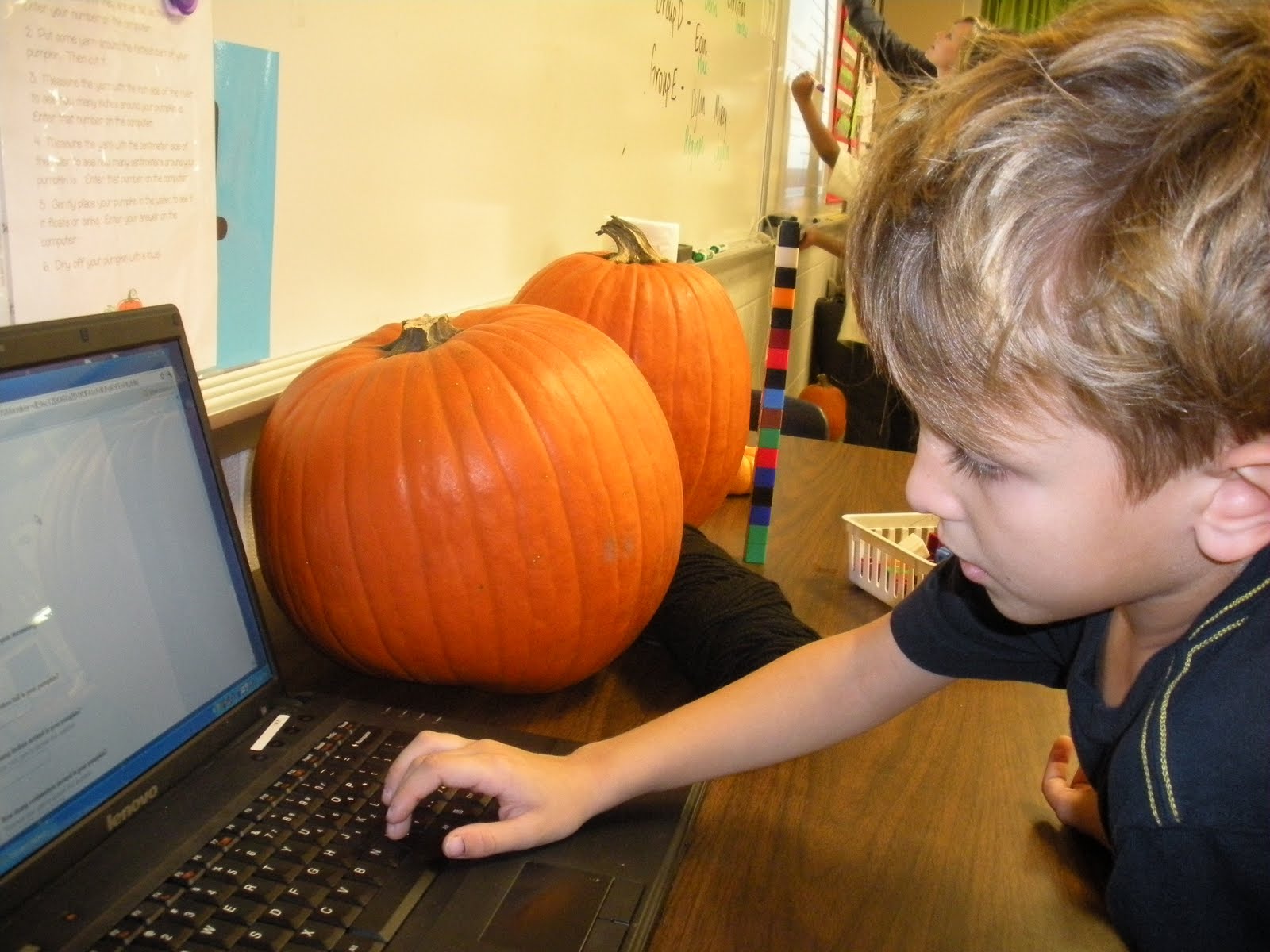 Mrs. Wright's Blog: Pumpkin Math Day