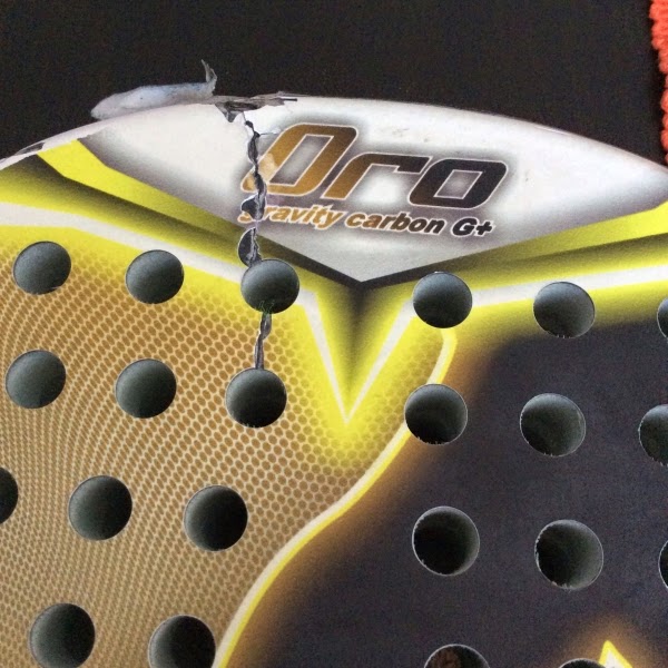 Reparacion pala padel