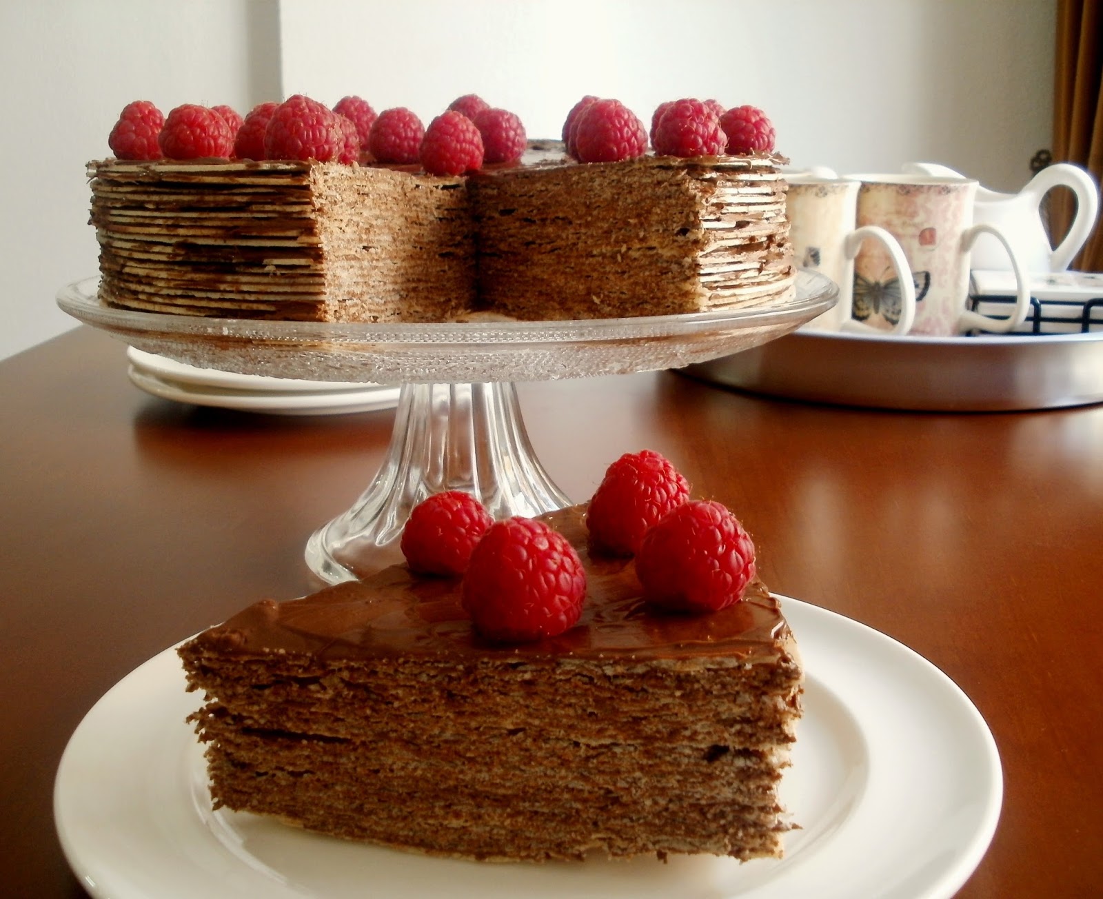 Los Antojos de Clara: Tarta de obleas con Nutella