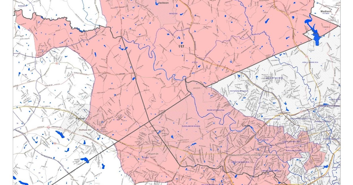 Oconee County Observations: Maps Show Changes Proposed By Rep. Quick To ...