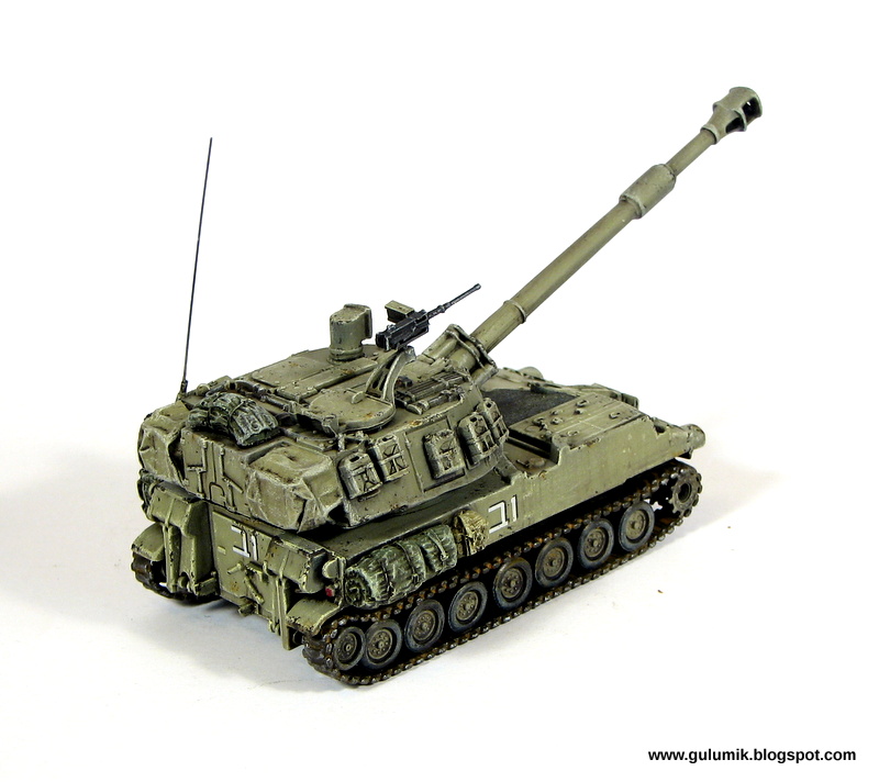Gulumik Military Models: IDF M-109 1/72