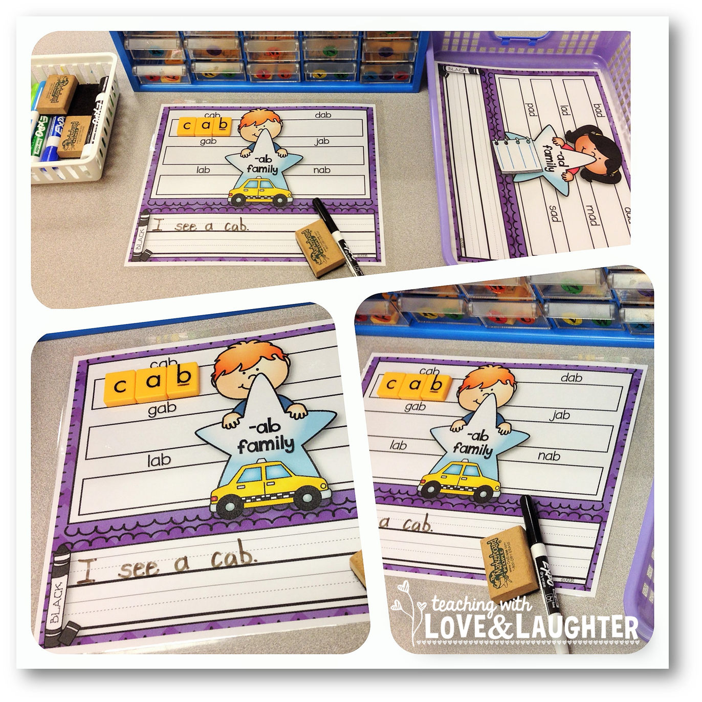 Teaching With Love and Laughter: Hands-on, Independent Station Activities