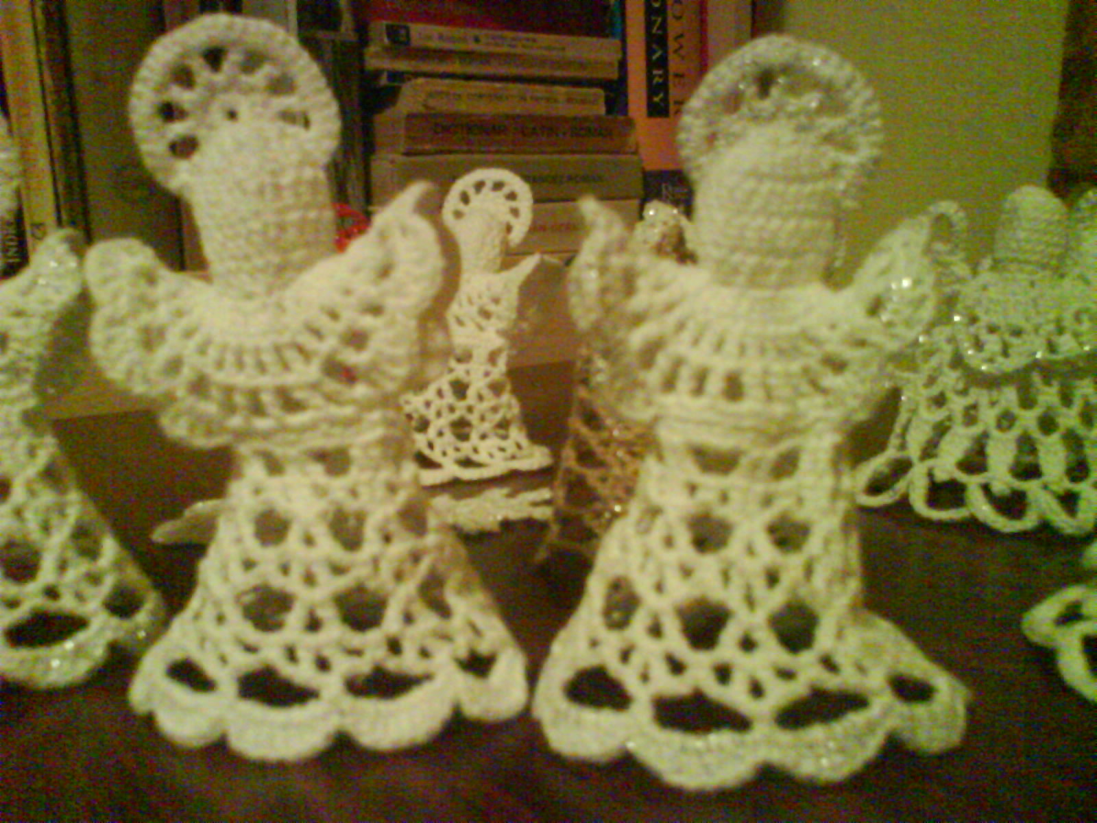 magdacroseteaza: ornamente de Craciun crosetate