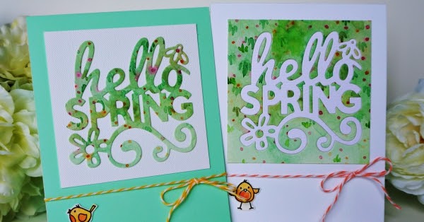 Gloria's craft room: Hello Spring!
