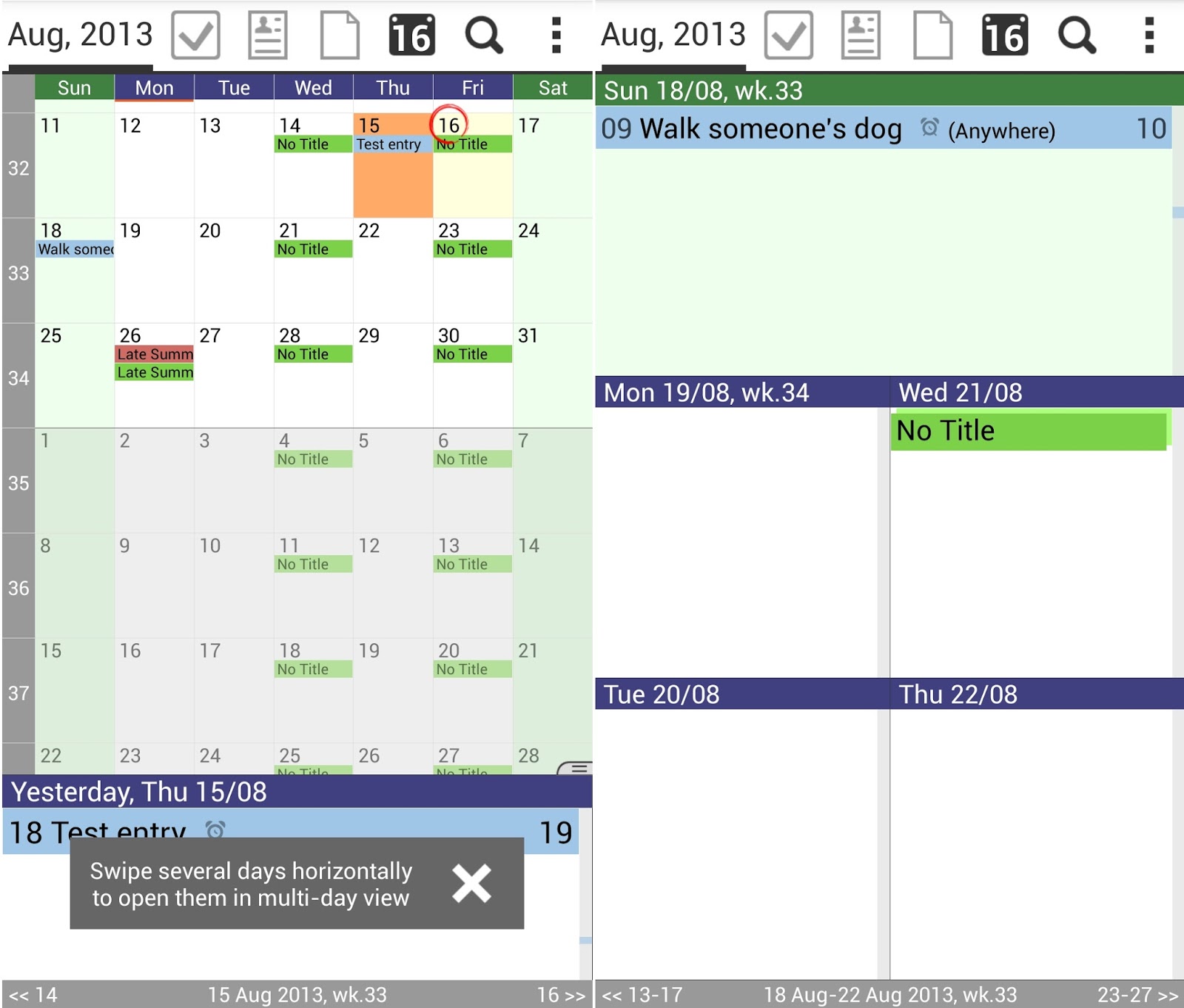 10 best calender apps for your android smartphone | GeeksTimeLine