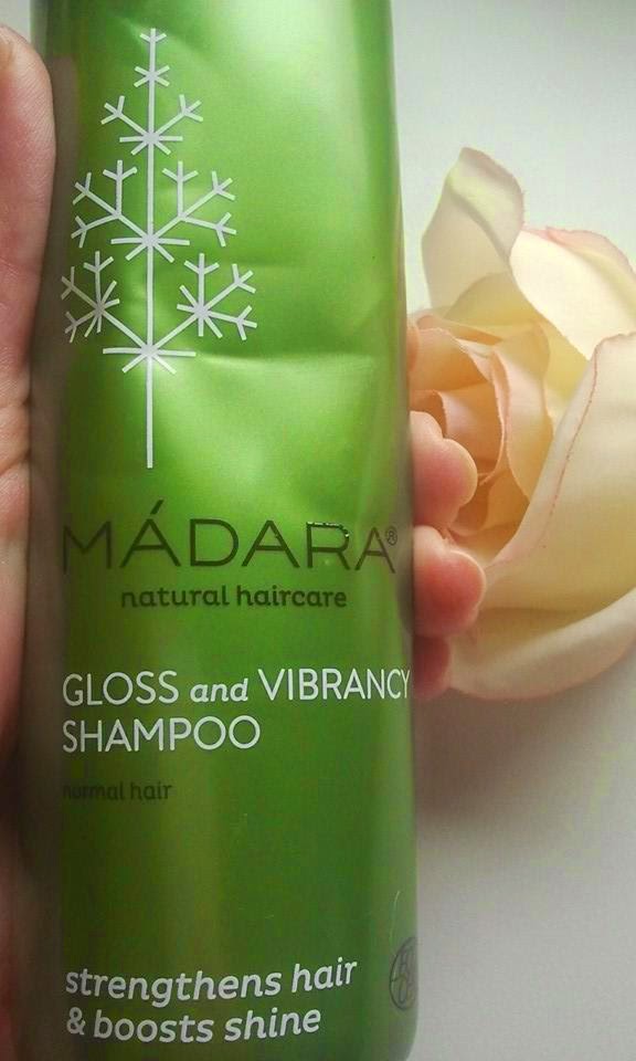 Joanna's cosmetics: Madara Gloss and Vibrancy Shampoo