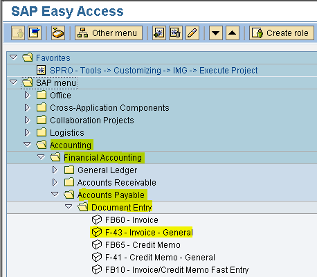 SAP - FICO MODULE LEARNING: Purchase Invoice Posting