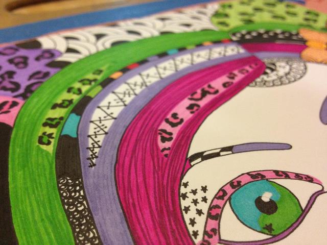 Inkerbella~Actress/Model: Neon Bella ~ Neon Soul Girl Art Work