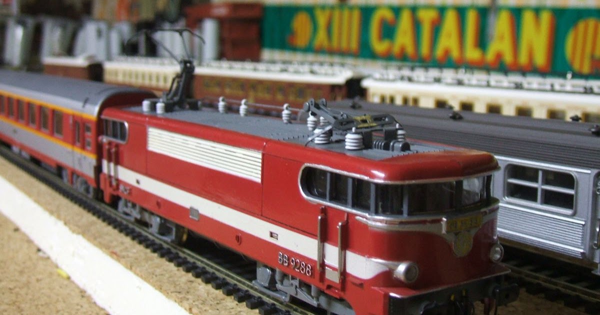 Le train d'olivier: Électrique BB 9288 Capitole Jouef