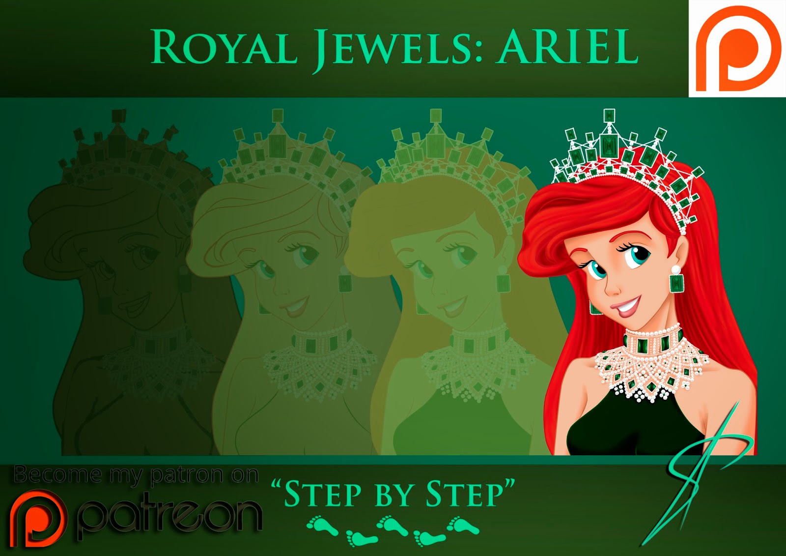 ANDREA MEIER: Royal Jewels: ARIEL "Step by Step"