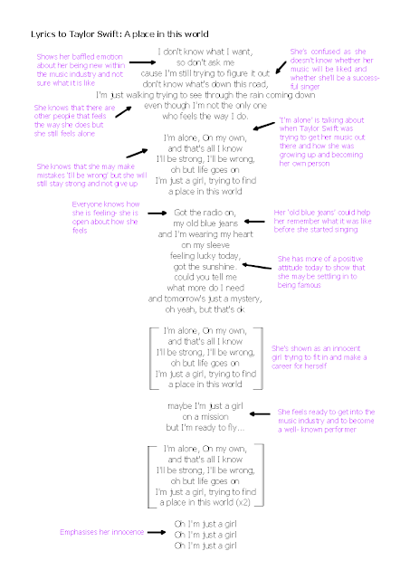 Danielle McGuire: Analysis of song lyrics