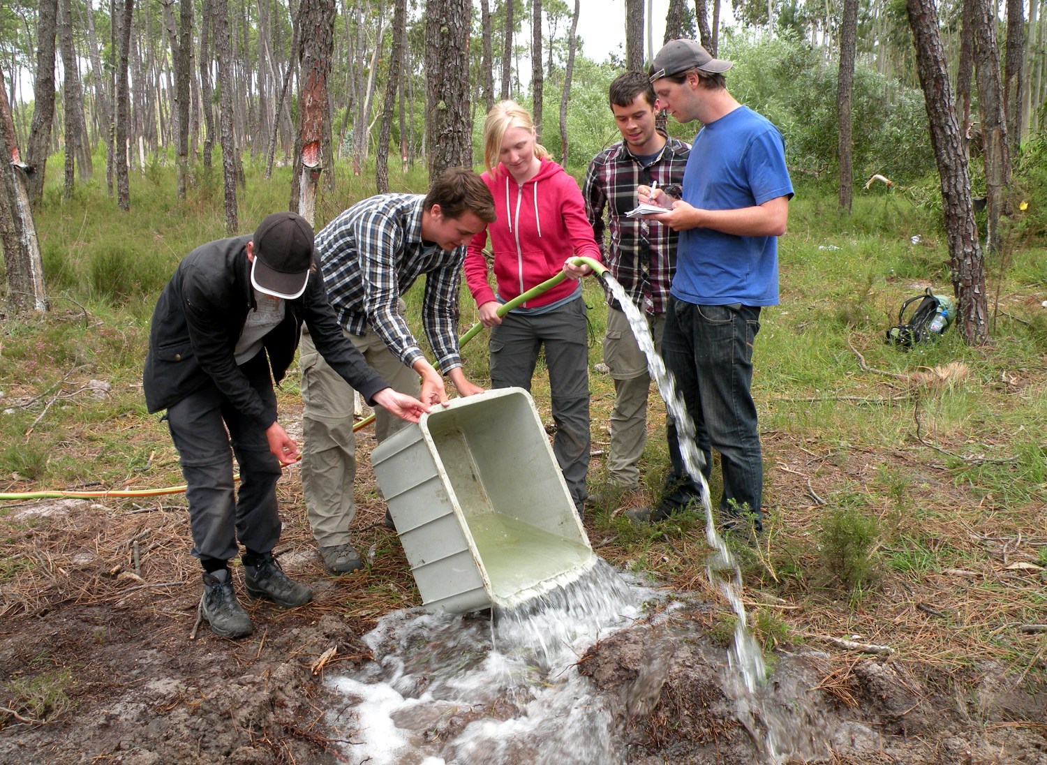 VU Field Courses Hydrology, Twente and Portugal 2013