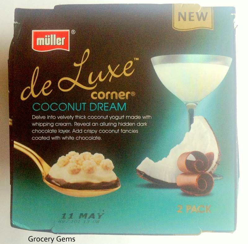 Grocery Gems: New Müller De Luxe Coconut Dream Corner Yogurt