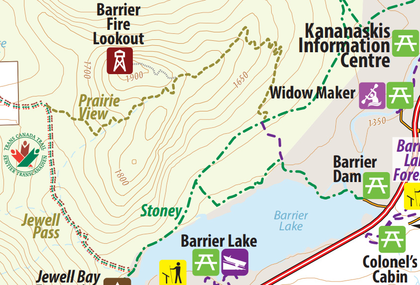 Another Side of this Life: CR2016: Prairie View, Barrier Lake Lookout ...