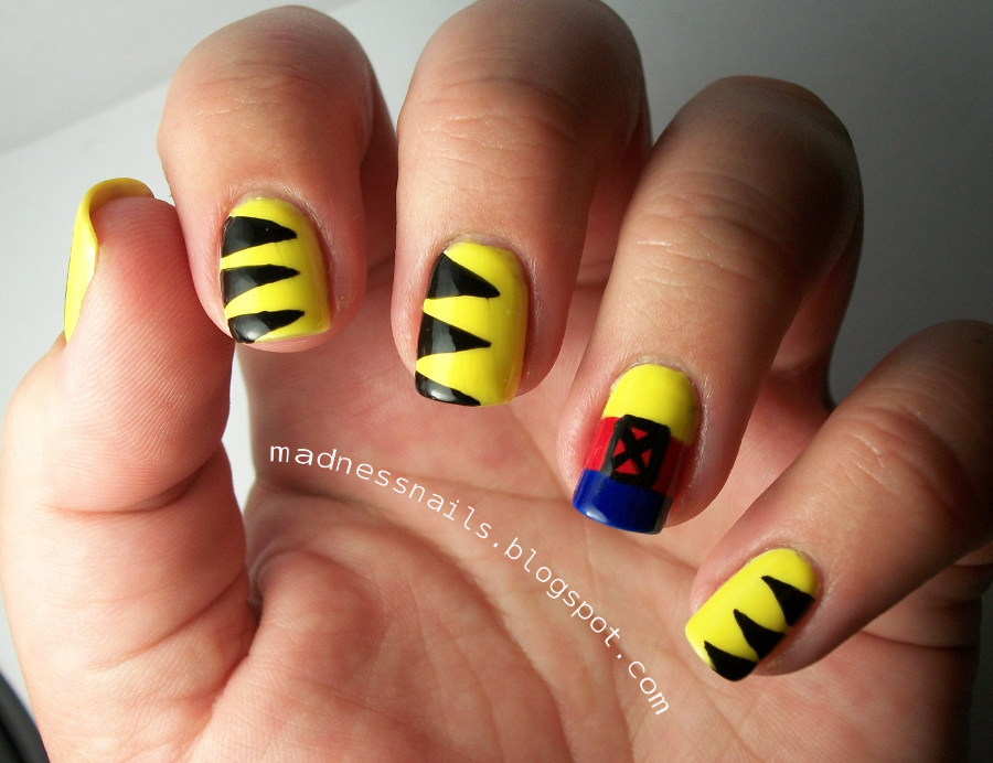 Madness Nails: Wolverine Inspired Mani, bub!