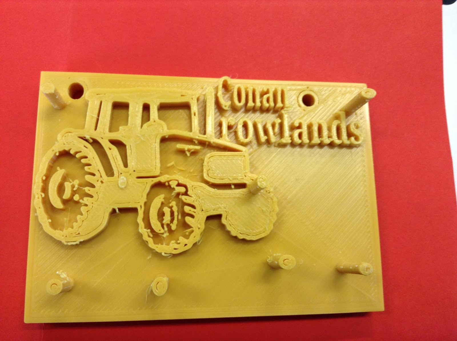 3D Print School: 3D Print Key Wall Holder