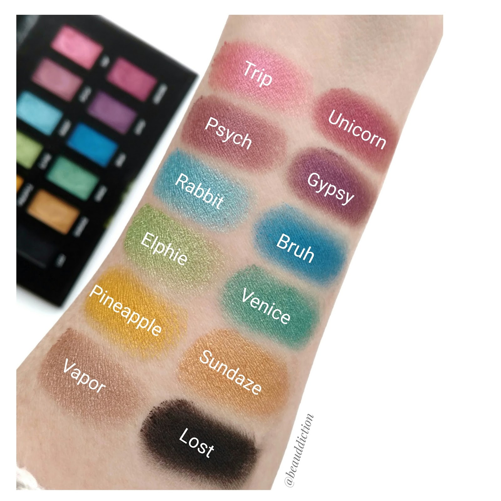 City Color Hypnotic Palette Review & Swatches | The Budget Beauty Blog