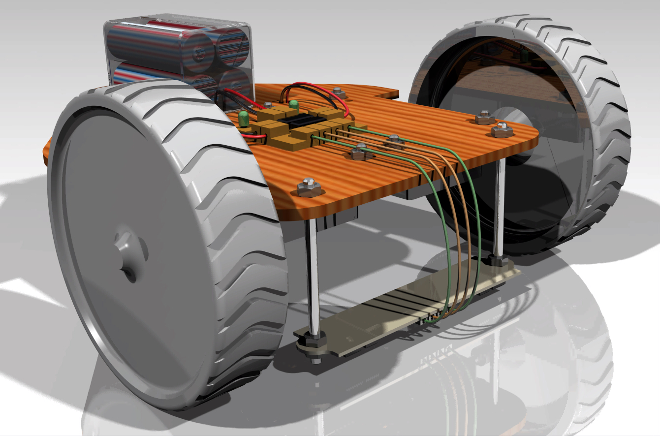 Catia e Inventor con Ciri: Robot Seguidor de Línea