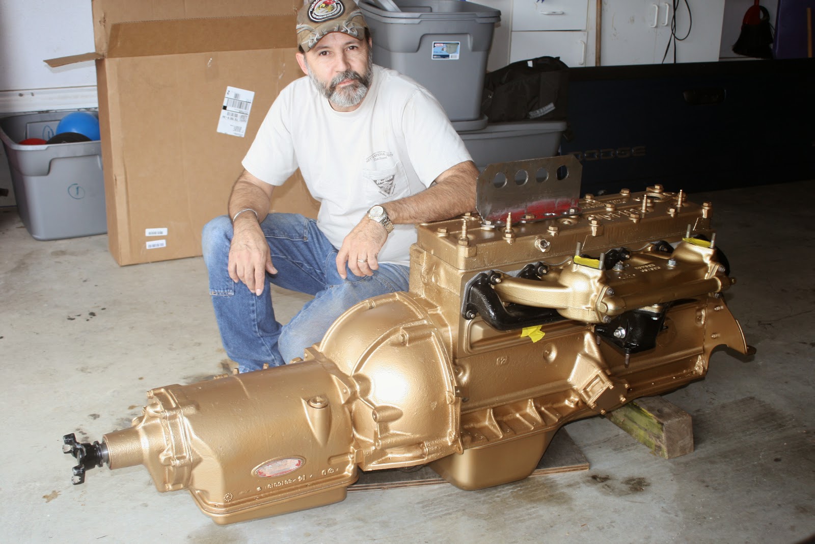 Russell and Vicki's '52 Hudson Hornet Convertible Restoration