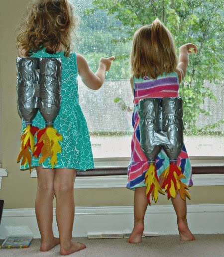 Easy Jet Pack Tutorial | What Can We Do With Paper And Glue