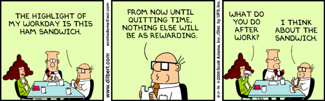 Lunch Break Dilbert
