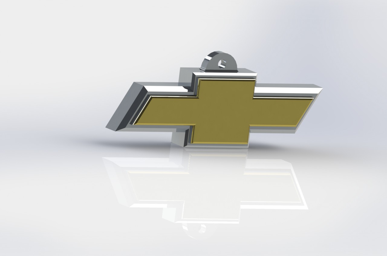 Chris Jerue's Professional Portfolio: SolidWorks Key Chain Design Project