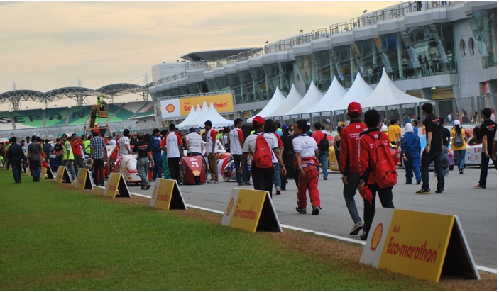 ITS TEAM - SAPU ANGIN SHELL ECO MARATHON 2012