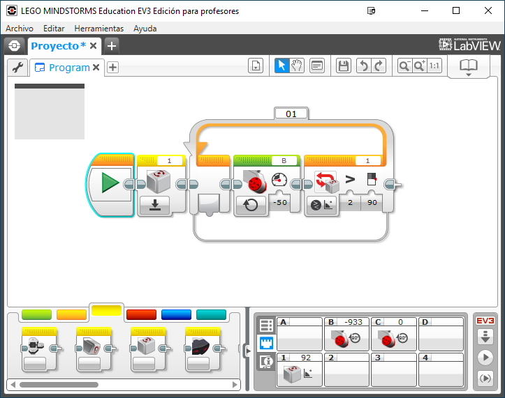 Batallando con el nuevo gyro-sensor