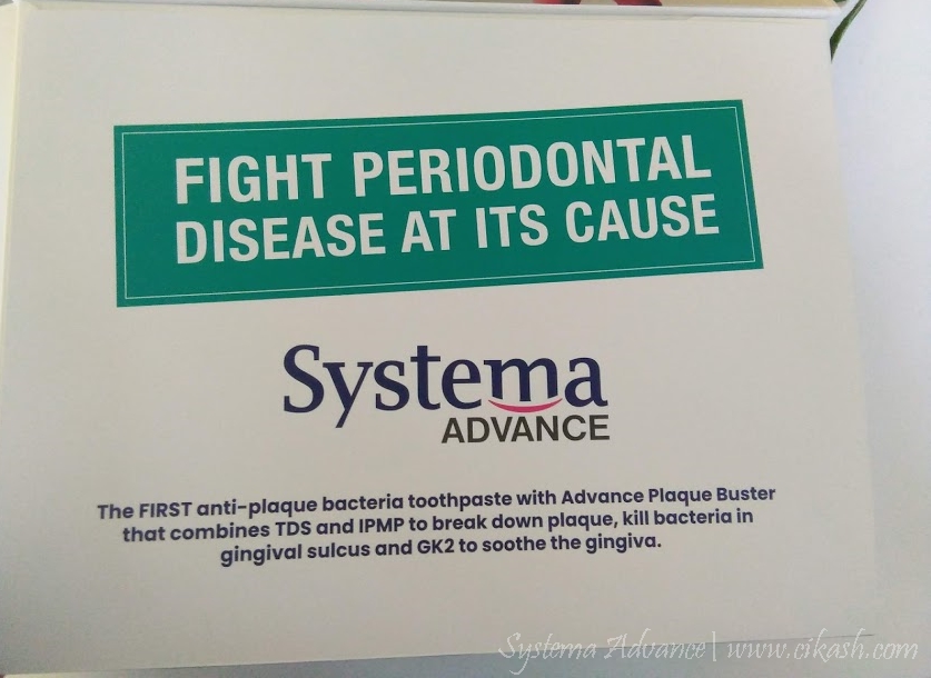 Sayangi Gusi, Selamatkan Gigi Anda Dengan Ubat Gigi Anti-Plak Systema ...