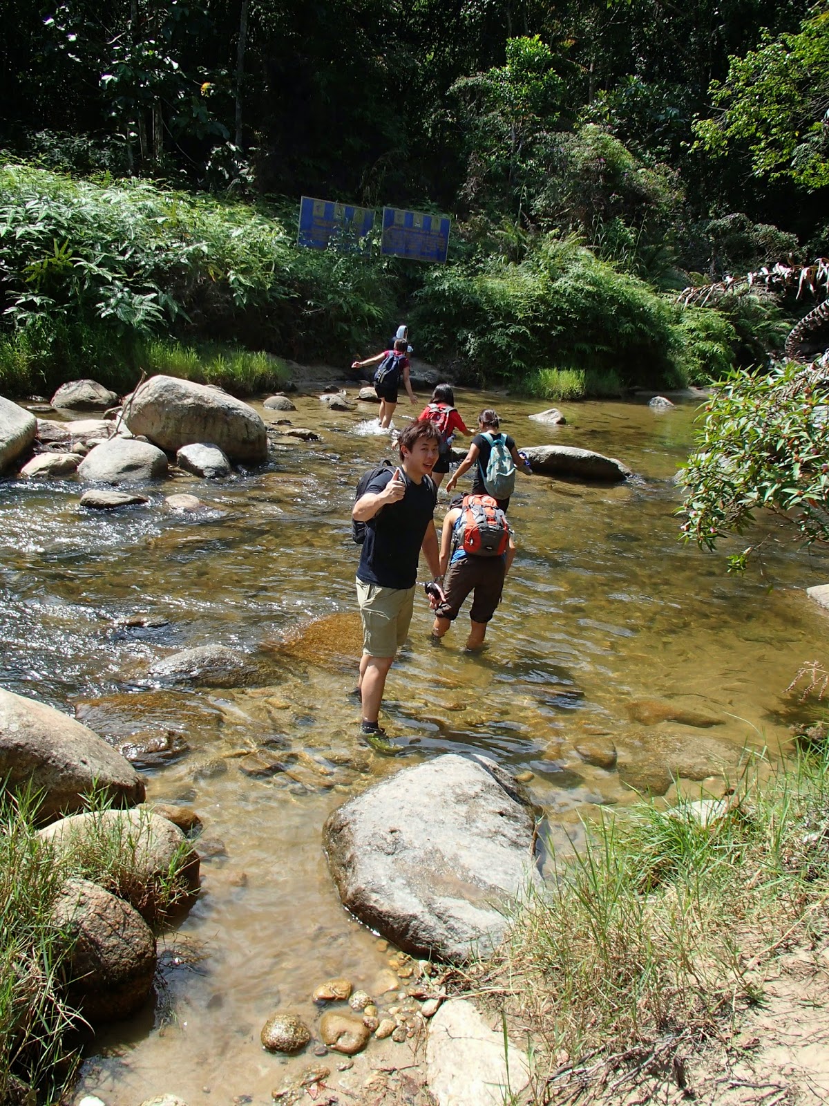 THE QUANTUM SINGULARITY: Chilling at Chiling Waterfall