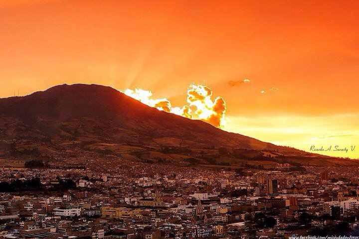PASTO ACTUAL.: El VOLCAN GALERAS