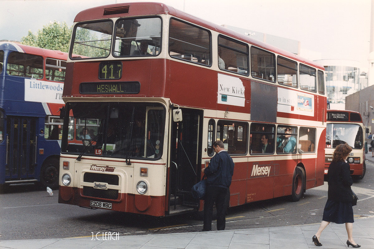 Busworld Photography: Merseybus E208 WBG