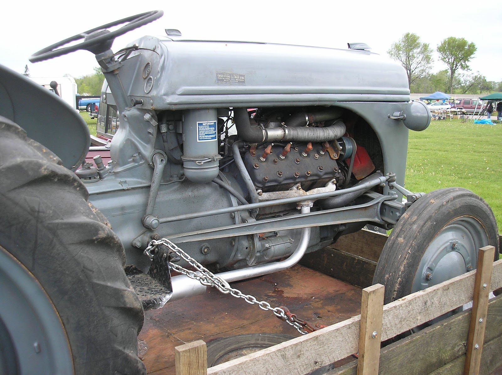 Progress is fine, but it's gone on for too long.: Ford 9N V8 conversion