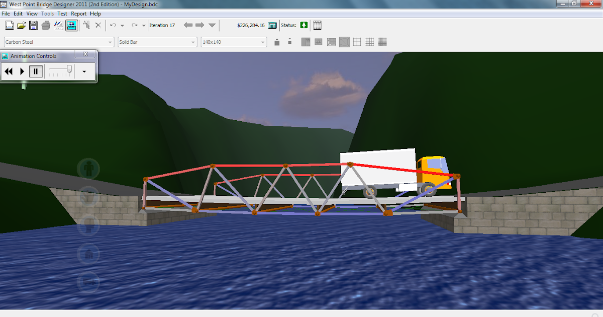 Connor Heise Engineering Group: West Point Bridge Designer (WPBD) Challenge