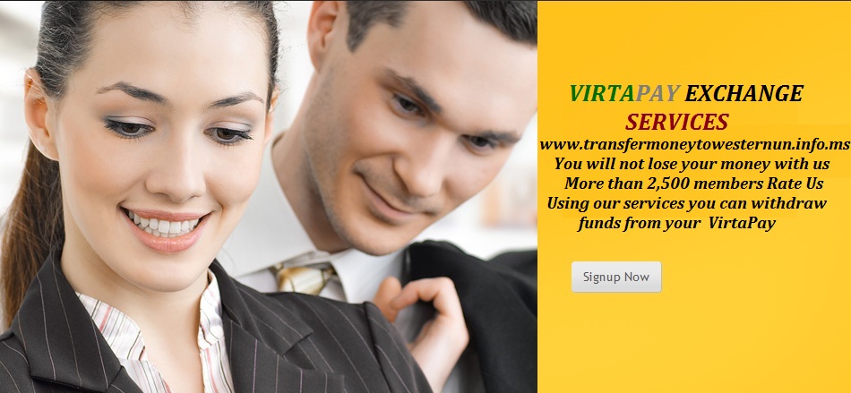 Transfer Virtapay Money To Western Union