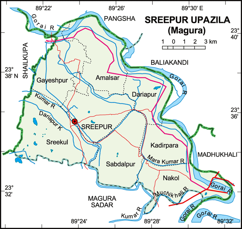Mouza & Land Use Maps of Sreepur Upazila, Magura, Bangladesh - Tourism ...