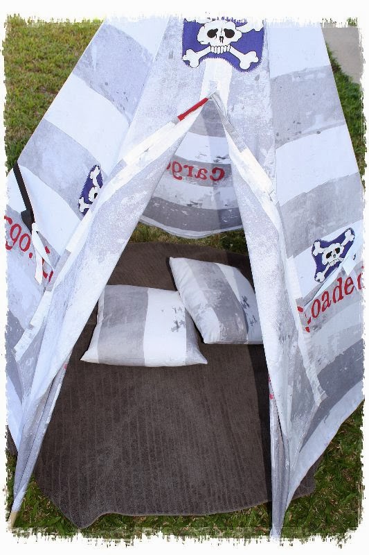 How to make a tee pee ... finally. | Libby's Lifestyle.