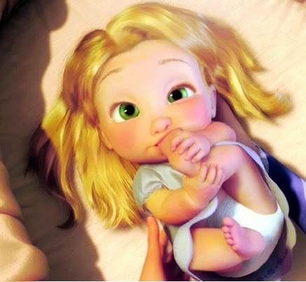 Tangled Baby Rapunzel