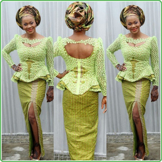 Lovely Ankara and Lace Style Combinations - DeZango Fashion Zone