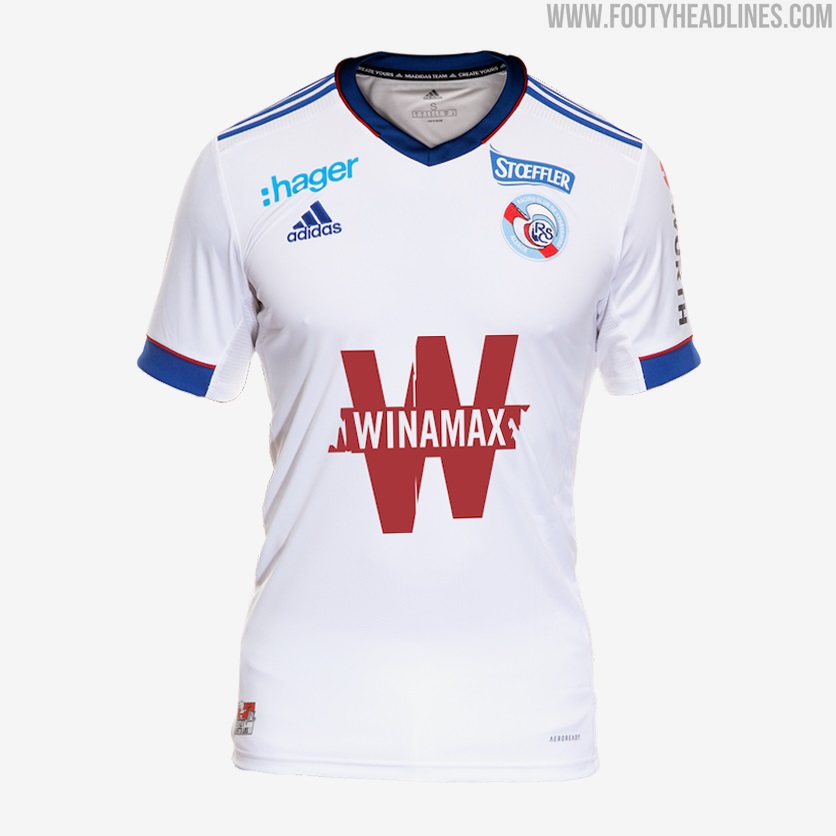 RC Strasbourg 20-21 Home & Away Kits Released - Footy Headlines