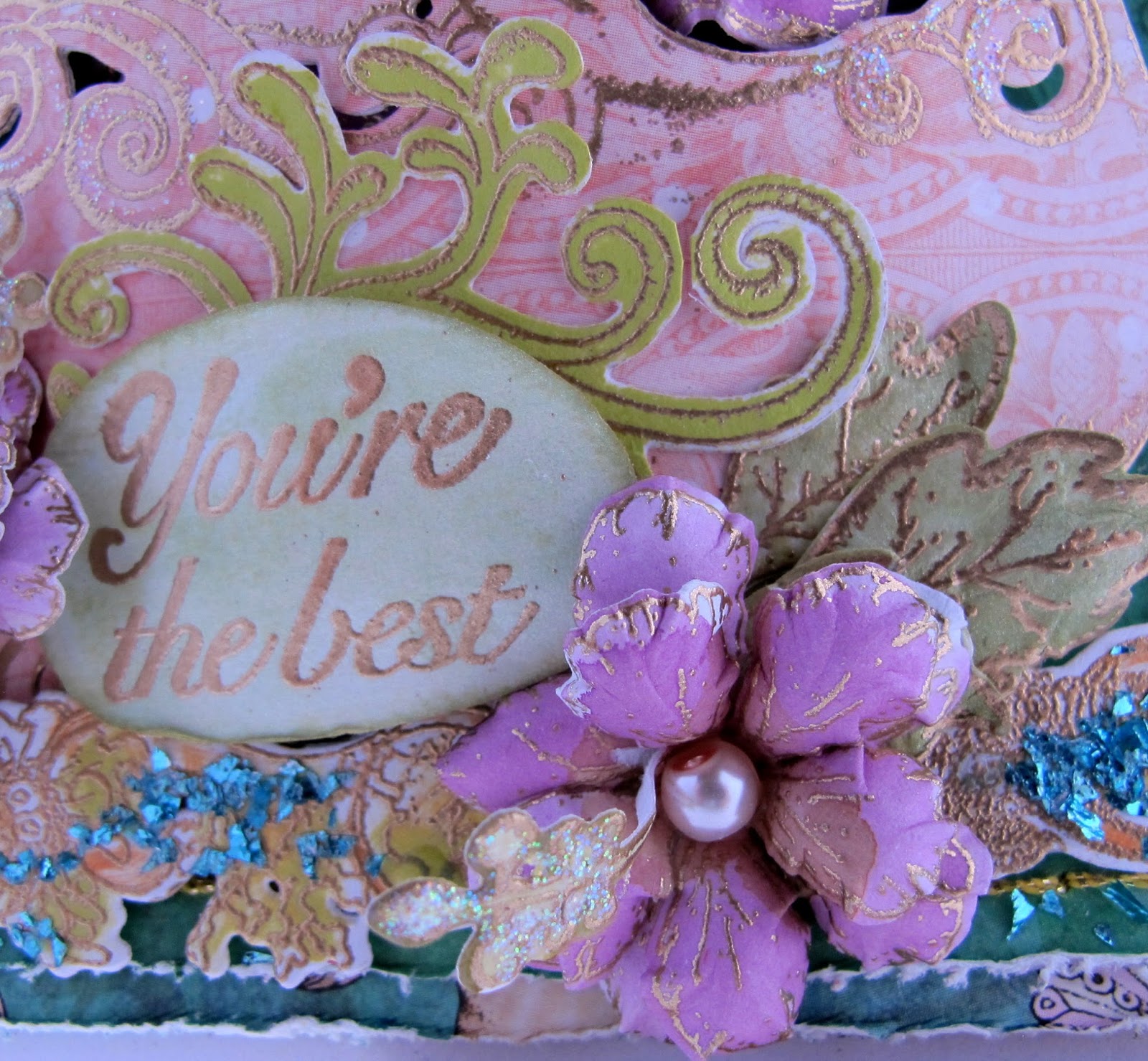 Susan Smit: 'You're the best' card