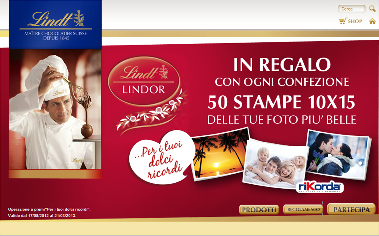 CookinGirls: Lindor: Per i tuoi dolci ricordi