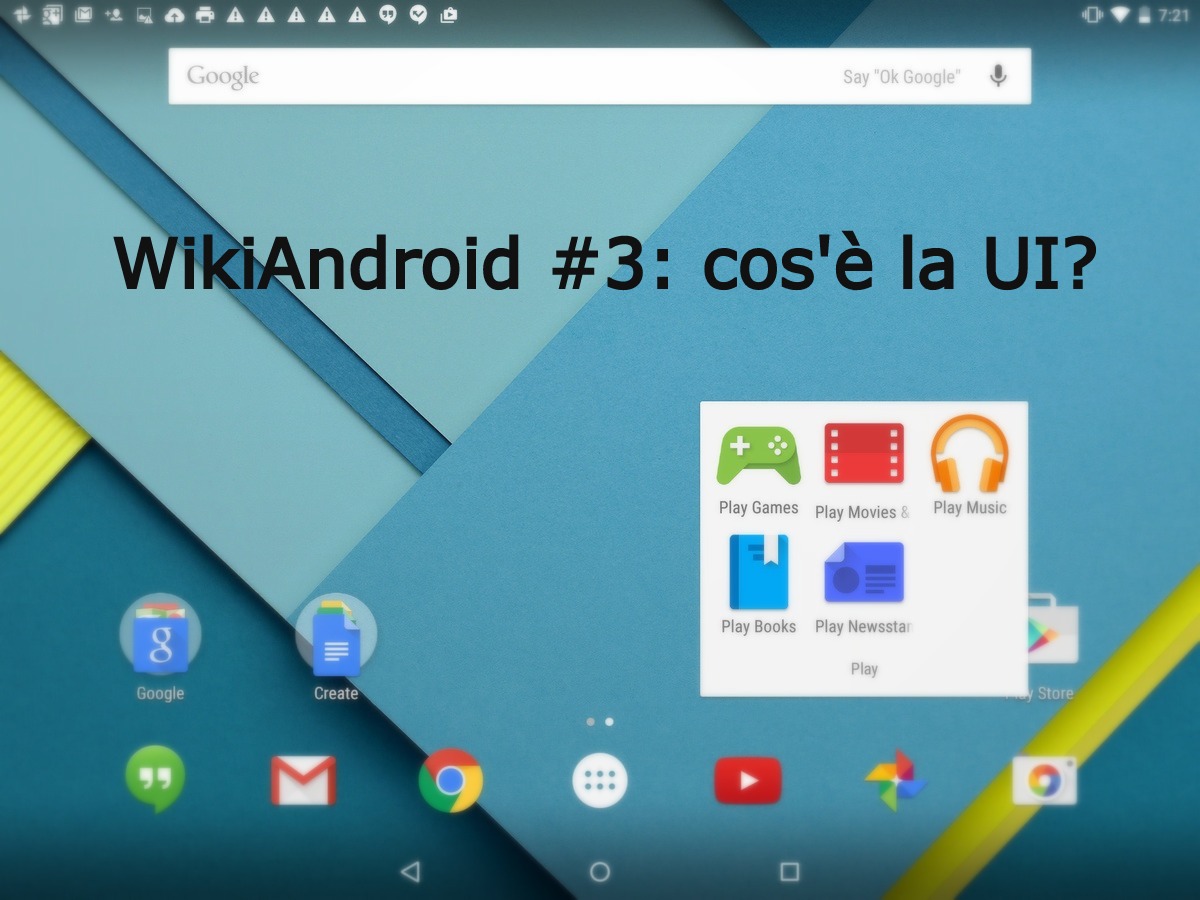 WikiAndroid #3: cos'è la UI e quali sono le più principali interfacce ...